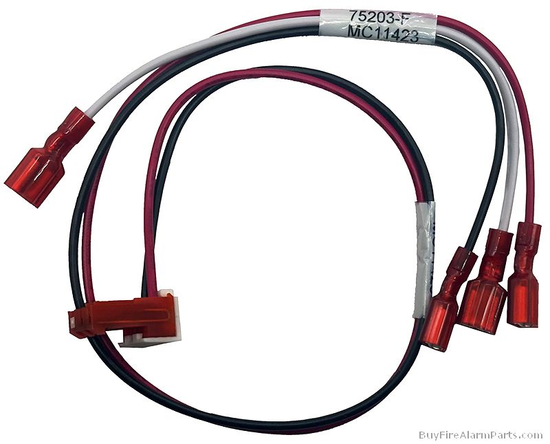 Fire-Lite / Notifier 75203-F Battery Cable