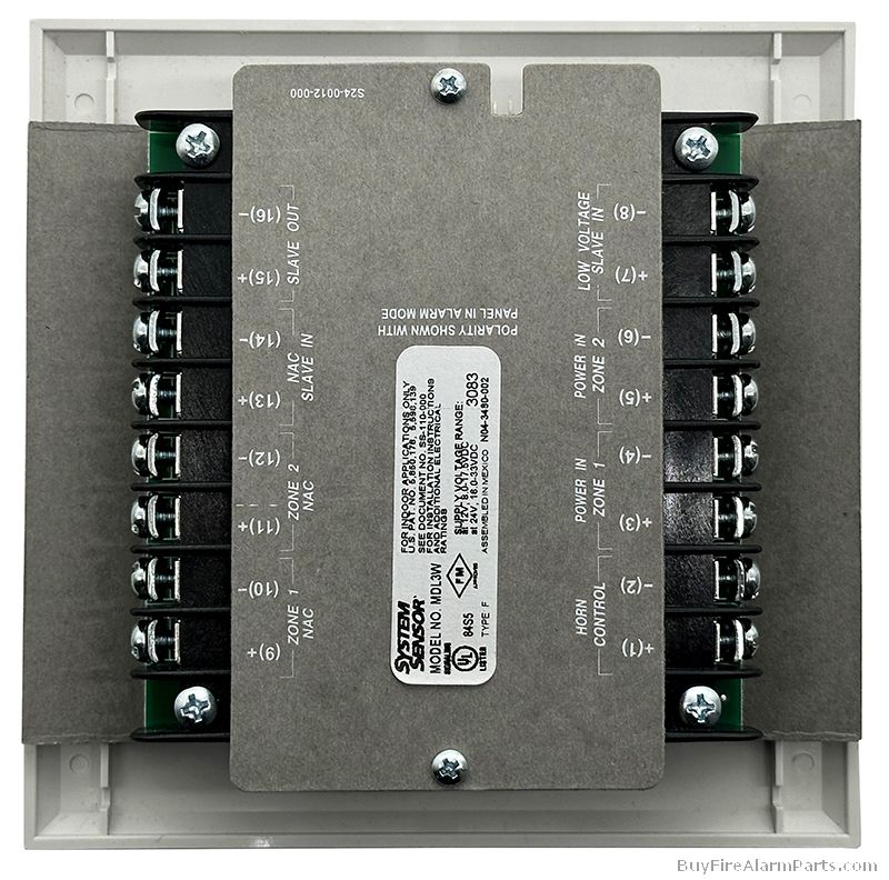System Sensor MDL3W Sync Circuit Module (White)