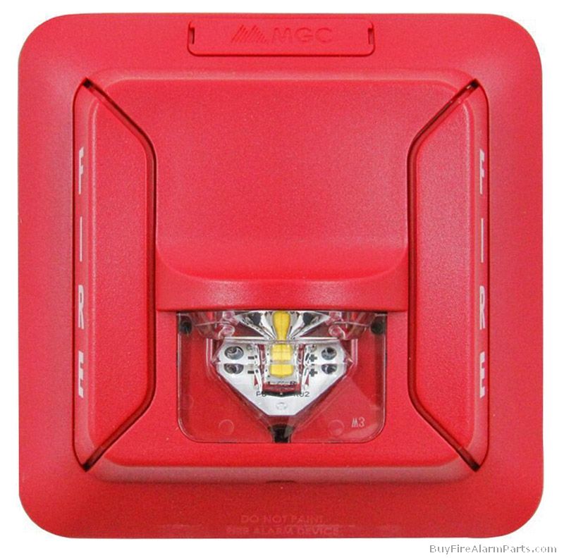 Mircom FS-400-RR Red Wall Mount Strobe