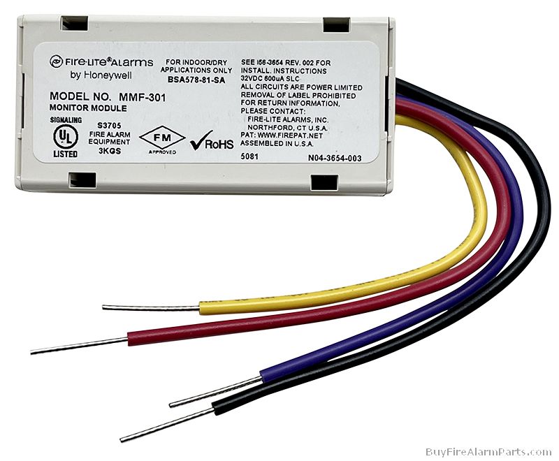 Fire-Lite MMF-301 Mini Monitor Module