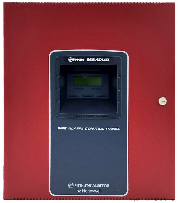 Fire-Lite MS-10UD-7 (10-Zone FACP + DACT) with Cabinet