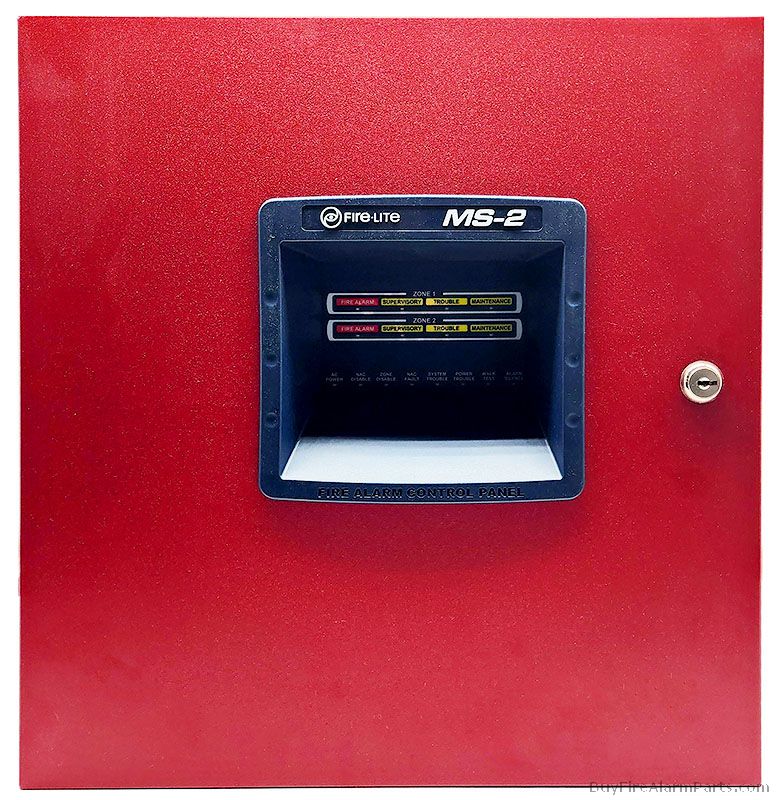 Fire-Lite MS-2 (2-Zone FACP) with Cabinet