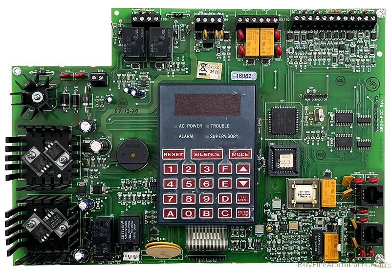 Fire-Lite MS-5024 (5-Zone FACP + DACT) Replacement Board
