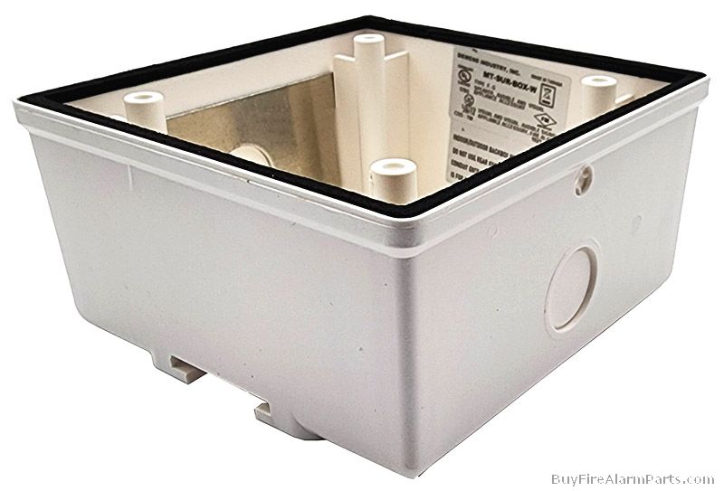 Siemens MT-SUR-BOX-W Weatherproof Back Box (White)