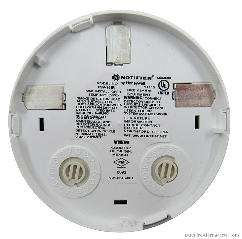 Notifier FSV-951R Very Intelligent Early Warning (VIEW) Detector (White)