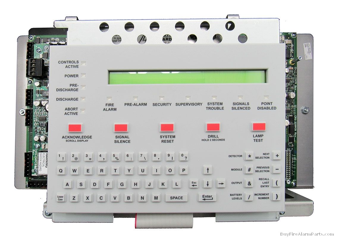 Notifier NFS-320 (Intelligent FACP) in Black Cabinet