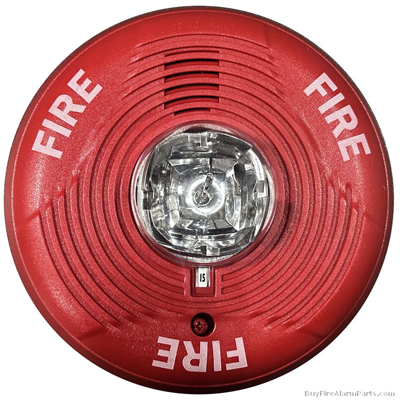 System Sensor PC4R Horn Strobe for Ceiling Mounting