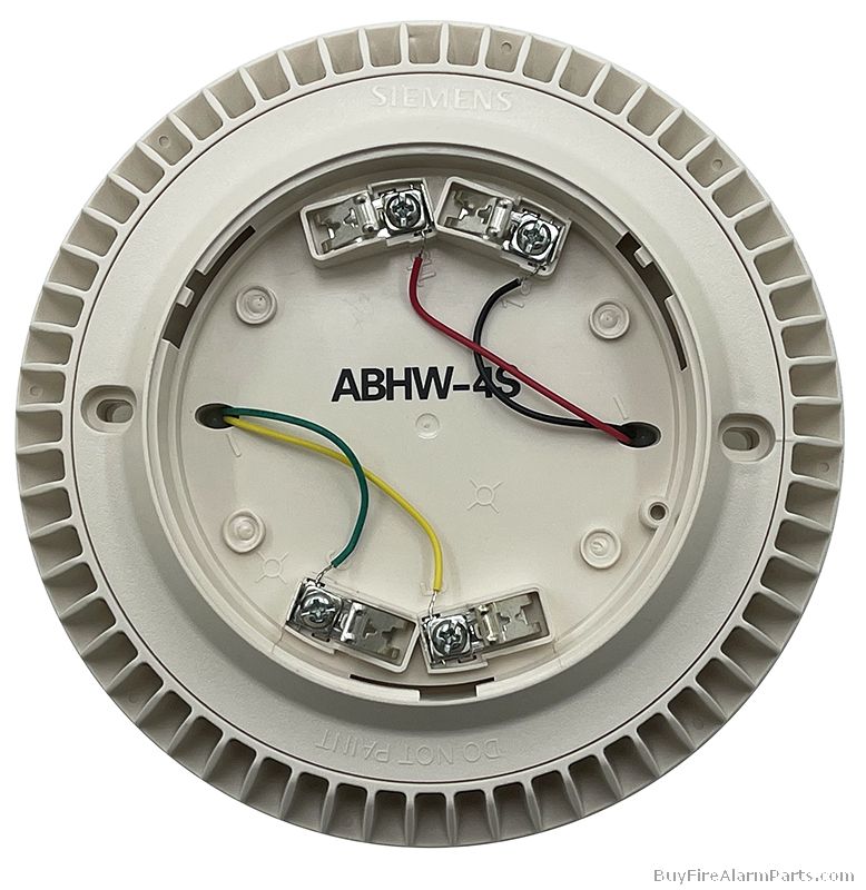 Siemens ABHW-4S Audible Detector Base