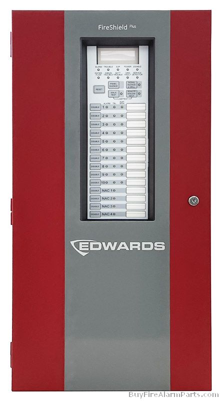 Edwards EST FSP1004RD FireShield Plus (10-Zone FACP w/ Communicator)