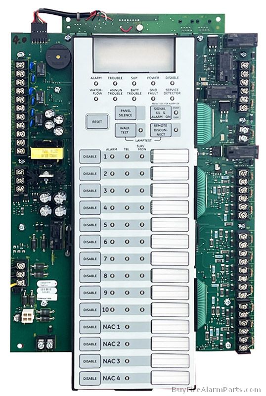 Edwards EST FSP1004RD FireShield Plus (10-Zone FACP w/ Communicator)