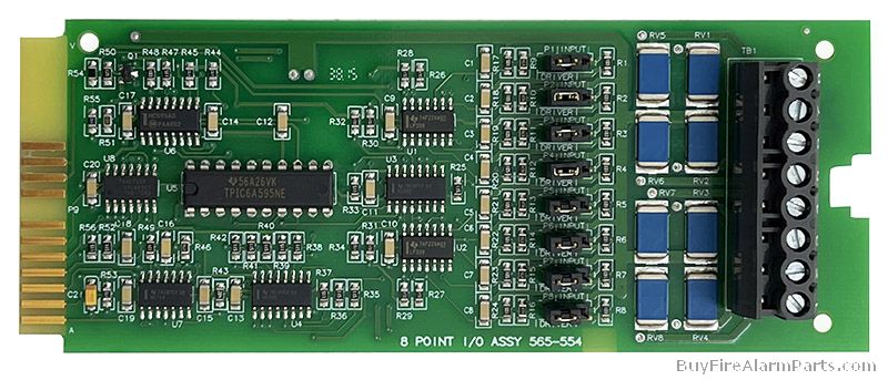 Simplex 4005-9808 8-Point I/O Card for the 4005 (565-554)