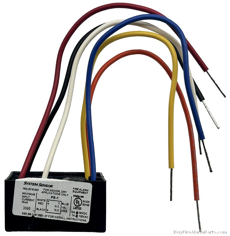 System Sensor PR-1 Multi-Voltage Relay