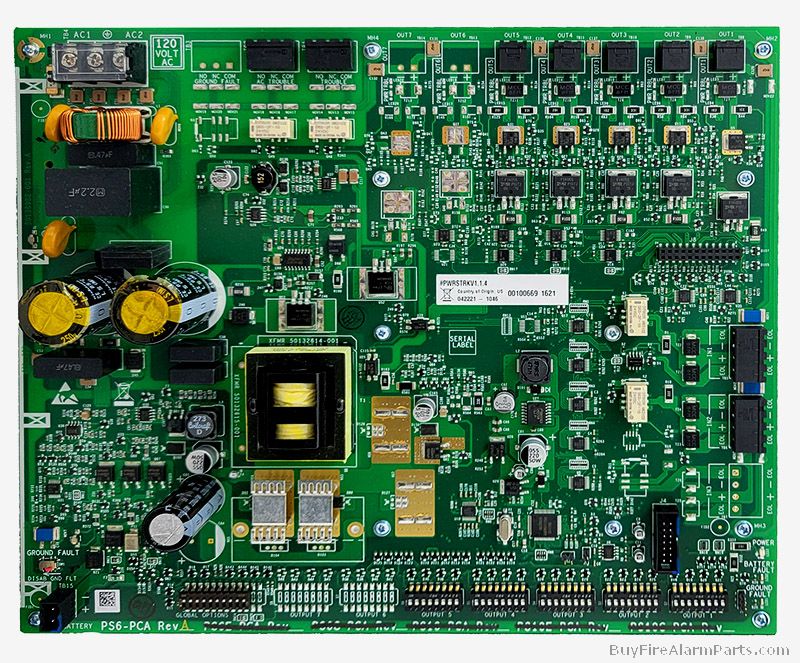 Notifier PSE-6 Power Supply Expander (Black Cabinet)