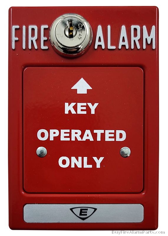 Edwards EST RMS-1T-KO Key-Operated Manual Pull Station