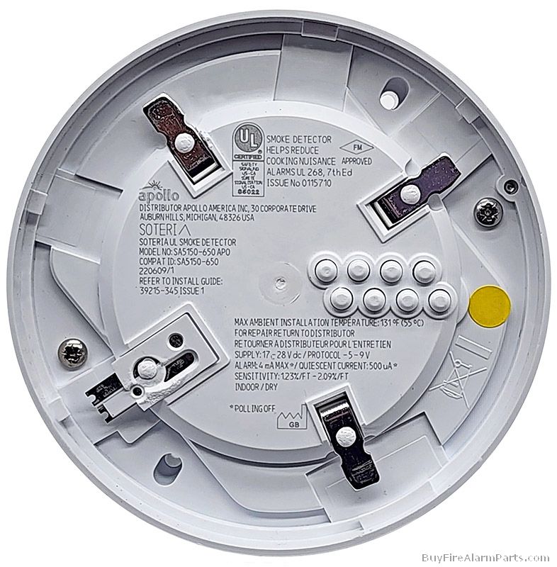 Apollo SA5150-650APO Soteria UL Smoke Detector