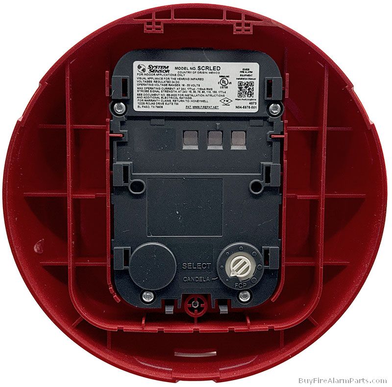 System Sensor SCRLED Ceiling Mount Strobe