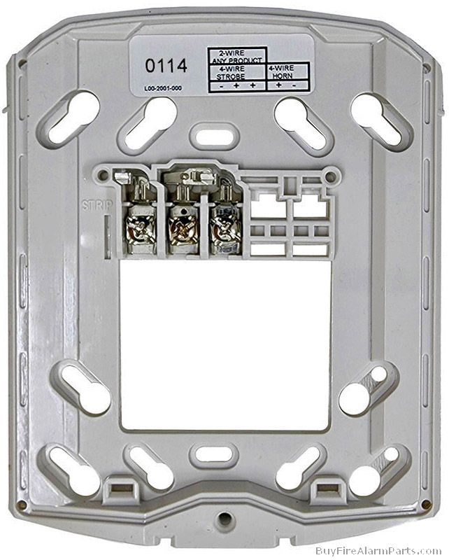 System Sensor SCWK Outdoor Strobe for Wall Mounting (White)