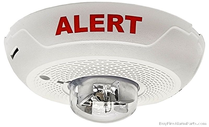 System Sensor SCWL-CLR-ALERT Ceiling Mount Strobe (White)
