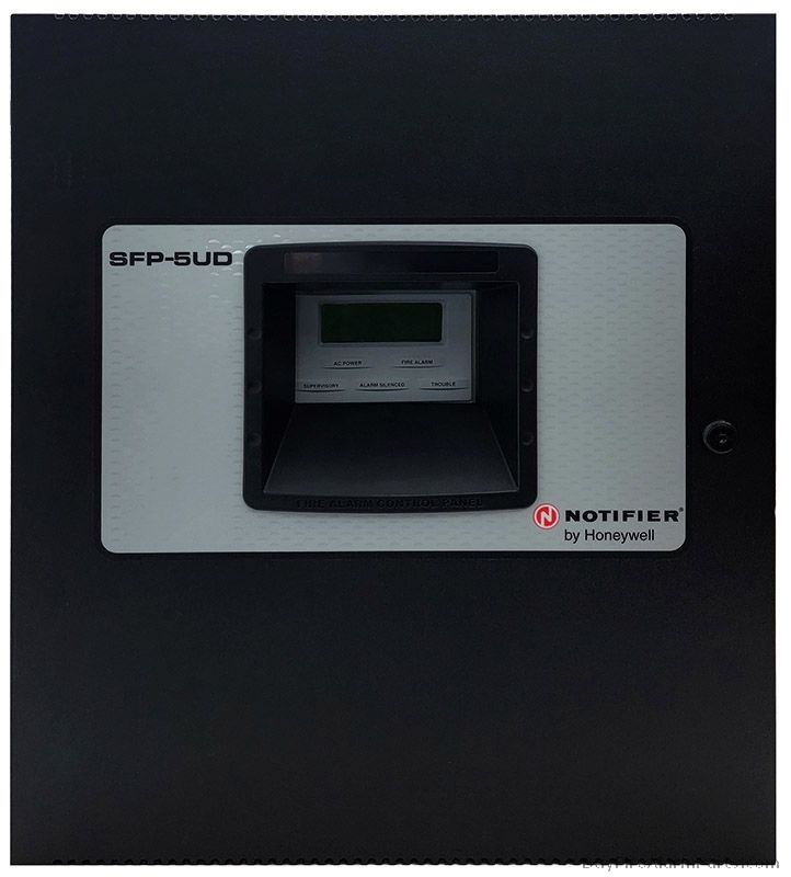 Notifier SFP-5UD (5-Zone FACP) in Cabinet