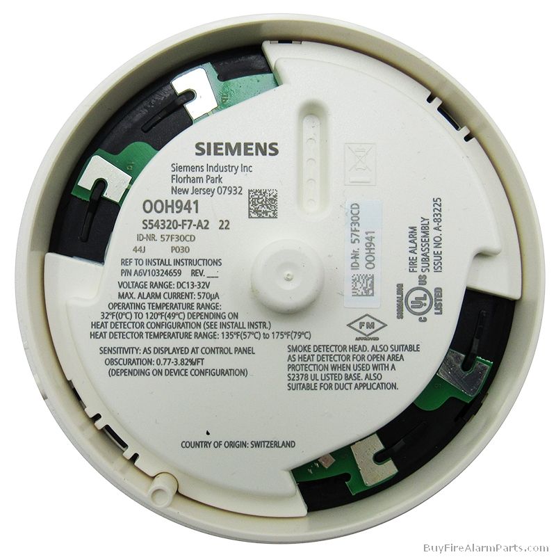 Siemens OOH941 Multi-Criteria Fire Detector