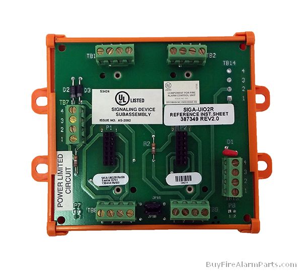 Edwards EST SIGA-UIO2R Universal Input Output Module