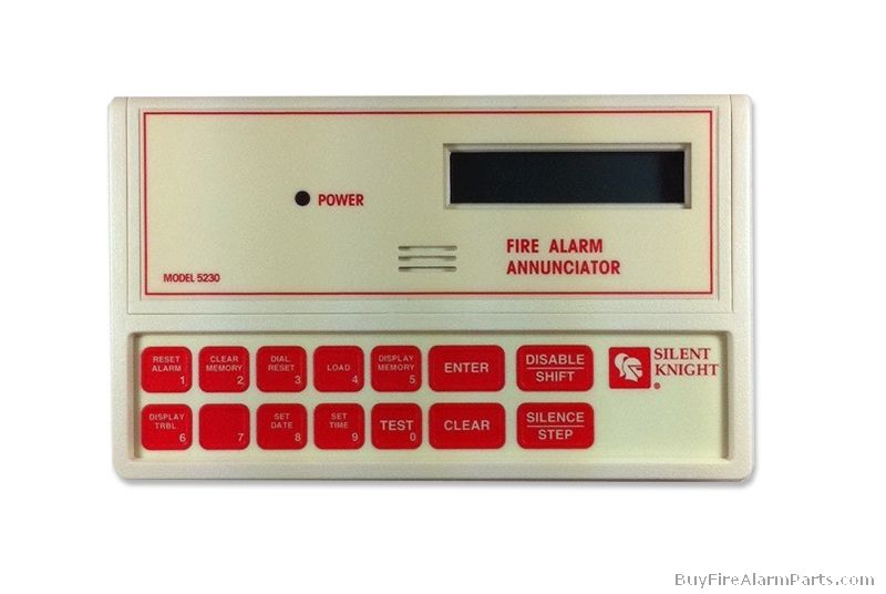 Silent Knight 5230 LCD Remote Annunciator