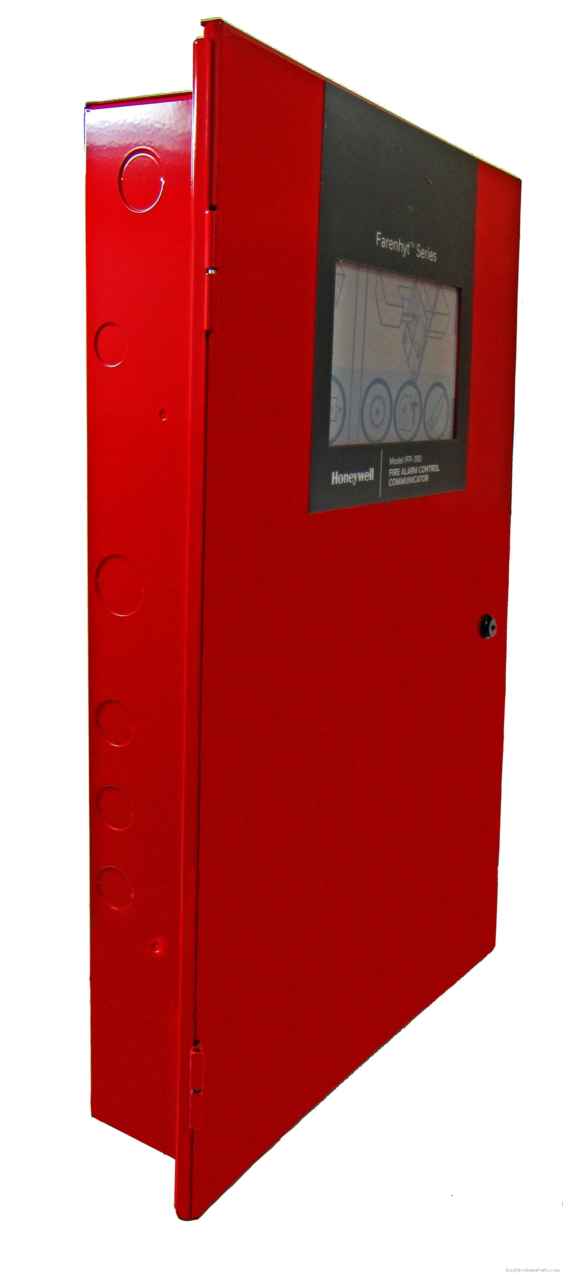 Silent Knight IFP-300 (Intelligent Addressable FACP, Red Cabinet)