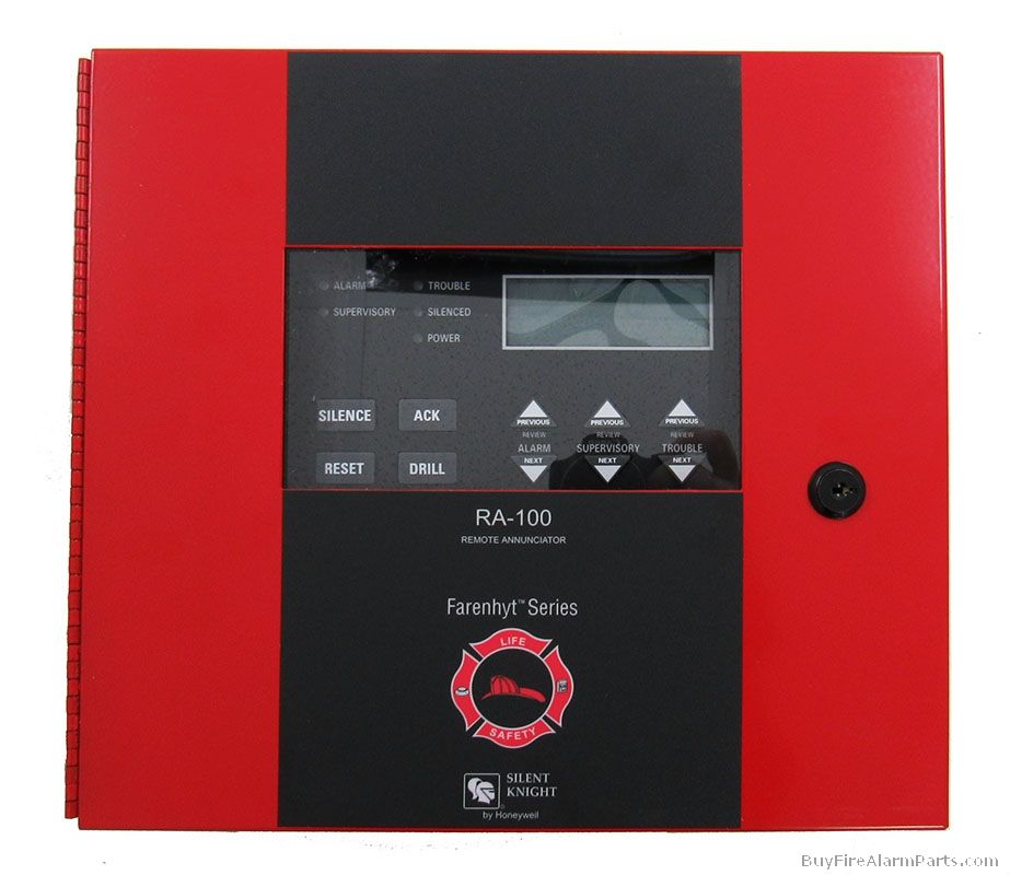 Silent Knight RA-100 (RED) Remote Annunciator