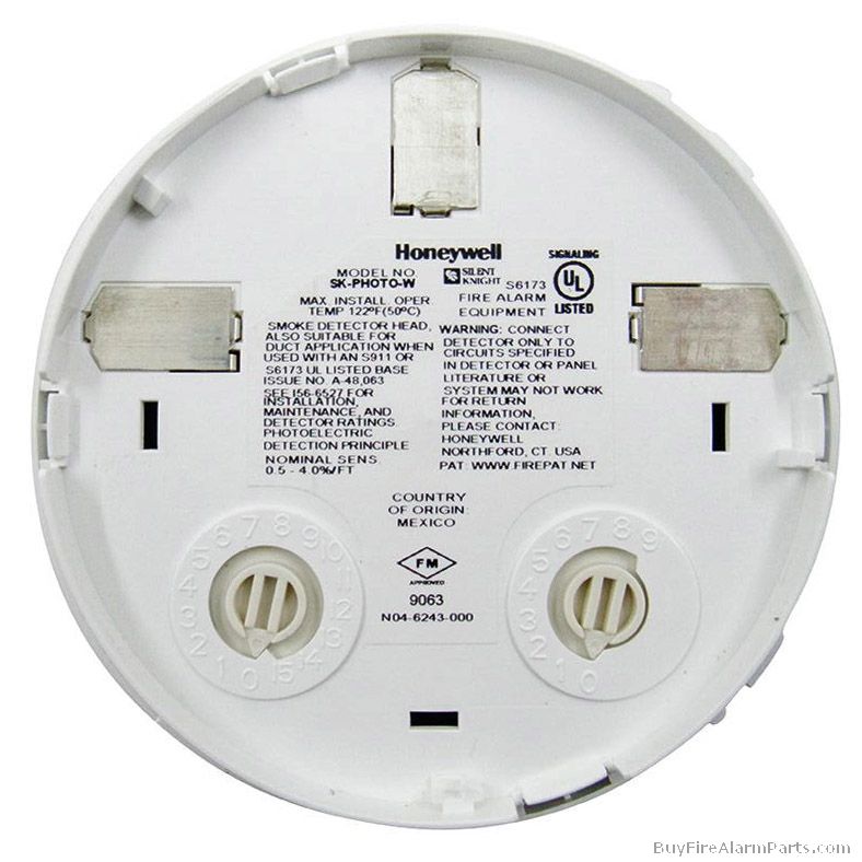 Silent Knight SK-PHOTO-W Addressable Photoelectric Smoke Detector (White)