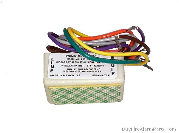 Simplex 2081-9044 Overvoltage Protector