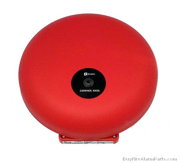 Simplex 2901-9086 10-inch Red Bell
