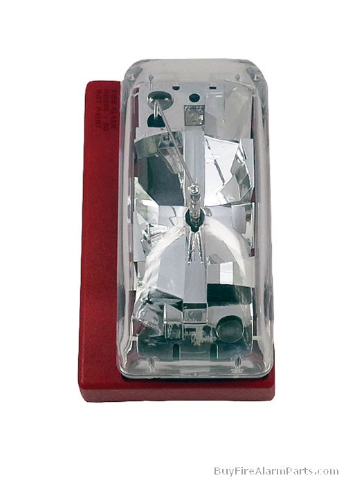 Simplex 4906-9102 Ceiling Mount Strobe (Red)