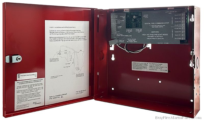 Silent Knight 5129 Fire Alarm Communicator (with Cabinet)