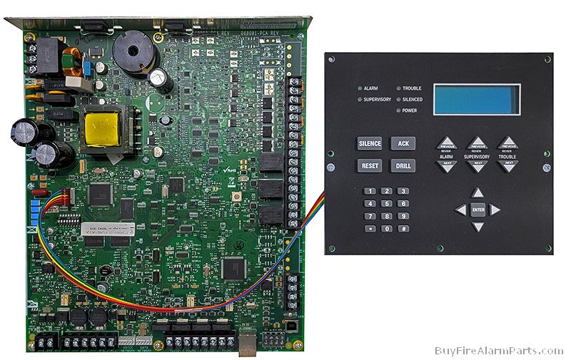 Silent Knight 6808 Replacement Board and Annunciator (w/SK Programming)