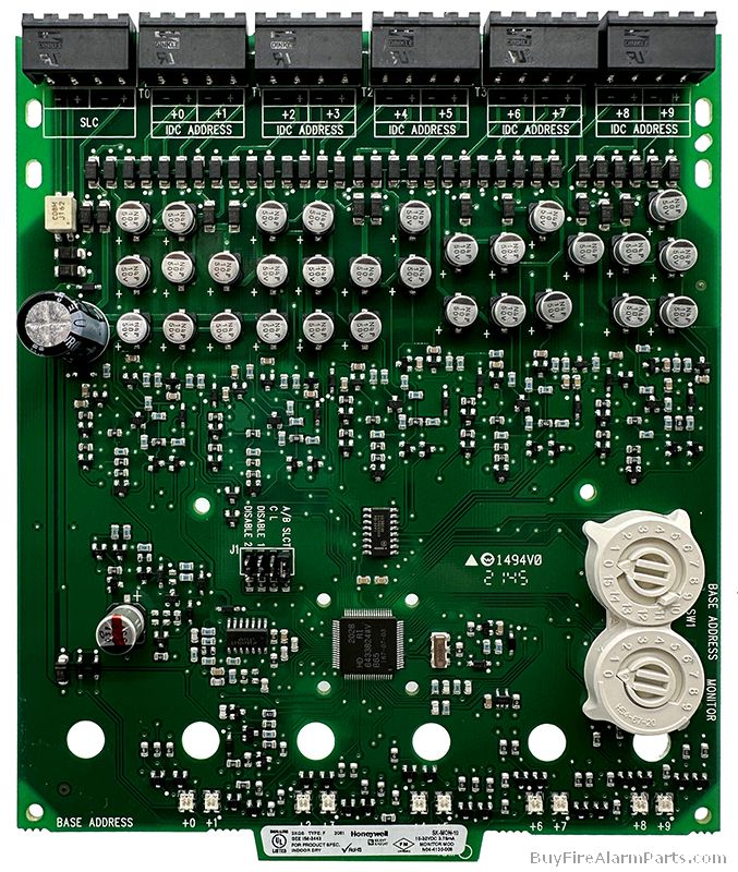 Silent Knight SK-MON-10 Intelligent Ten Input Monitor Module