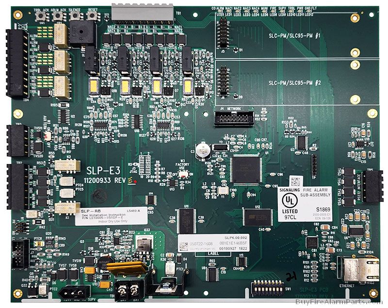 Gamewell FCI SLP-RB Replacement Board for S3 Series Intelligent FACPs.