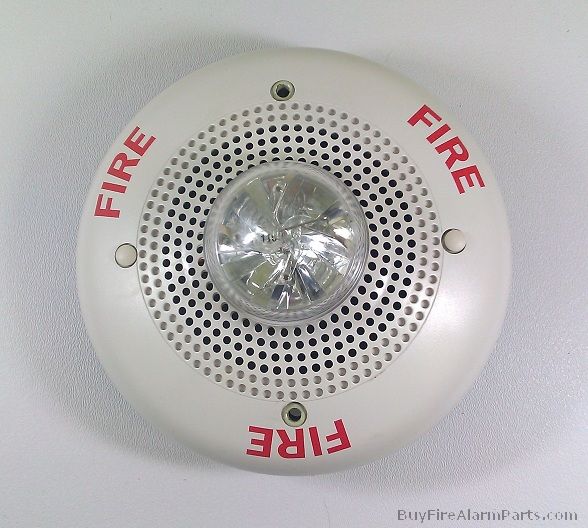 System Sensor SP2C2415 SPECTRAlert Ceiling Speaker/Strobe (White)