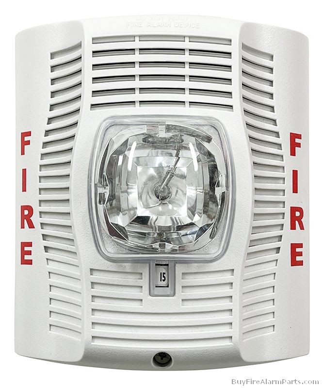 System Sensor SPSW Spectralert Multi-Candela Speaker Strobe (White)