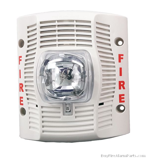 System Sensor SPSWK Outdoor Speaker Strobe (White)