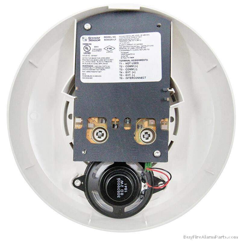 System Sensor B200SR-LF Low Frequency Intelligent Sounder Base