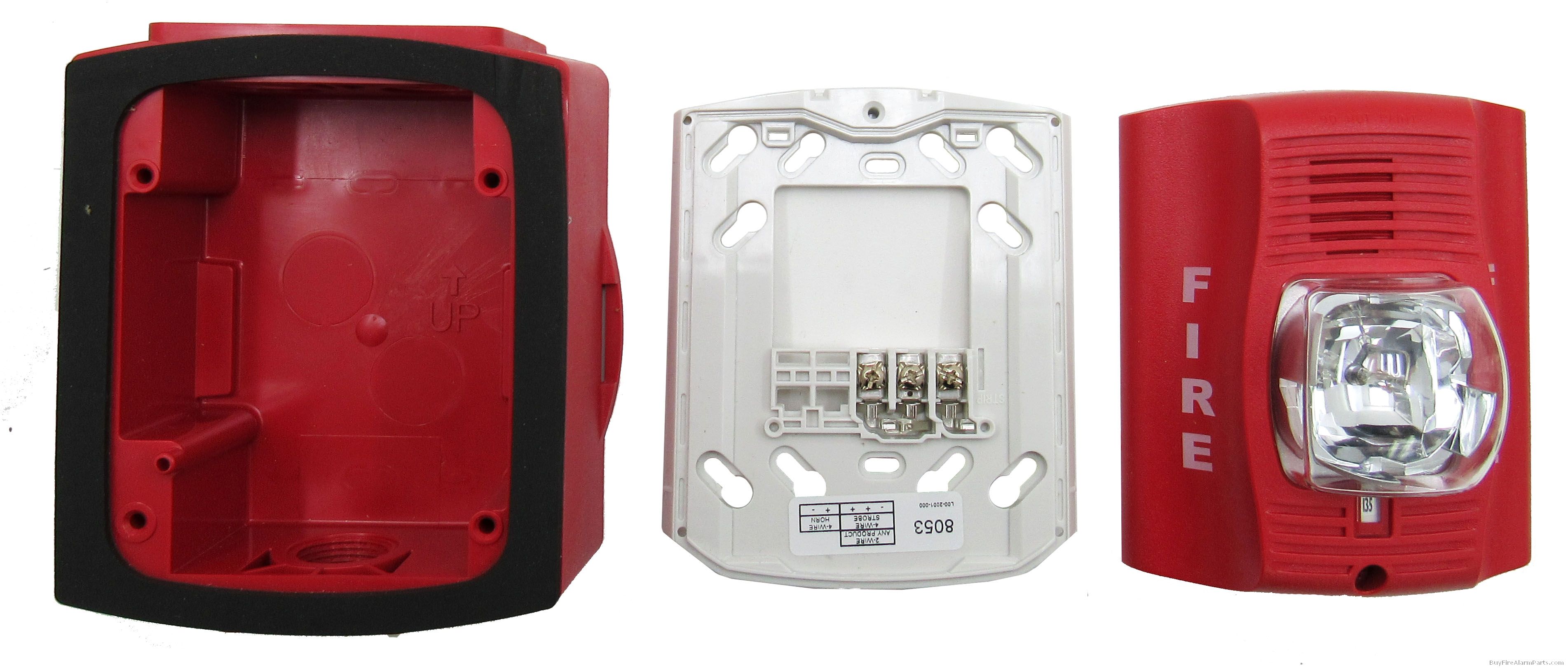 System Sensor P2RHK Weatherproof Horn Strobe