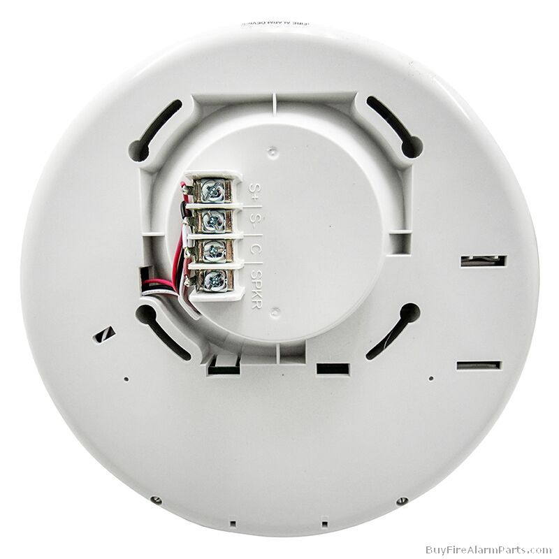 Edwards EST GCHFWF-S2VMC Ceiling Mount Speaker Strobe (White)