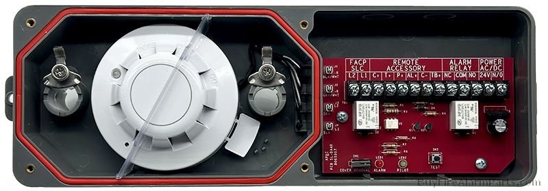 VES VF4992 Photoelectric Duct Smoke Detector with Relay