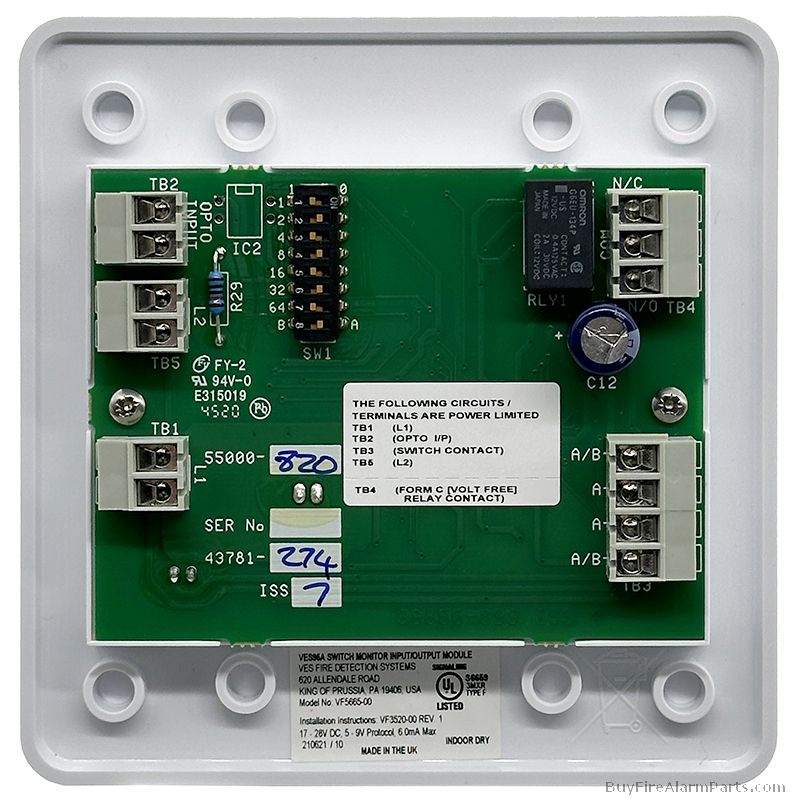 VES VF5665-00 Input / Output Monitor Module