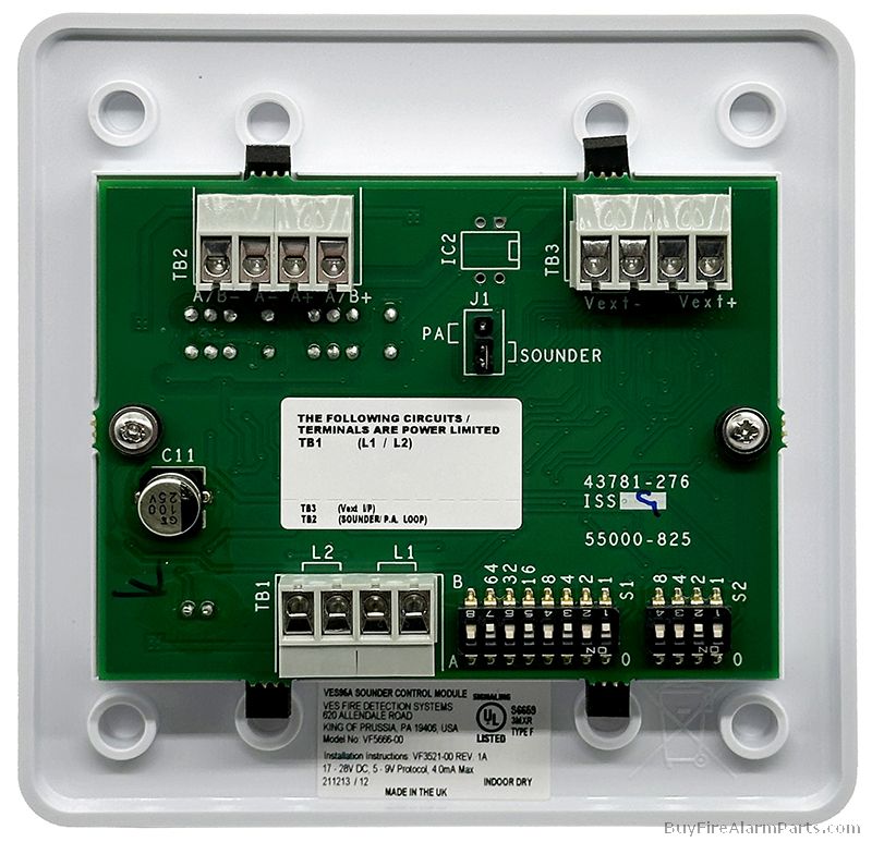 VES VF5666-00 Sounder Control Monitor Module