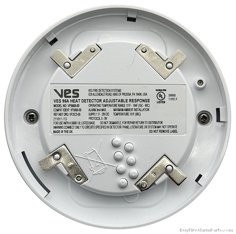 VES VF5668-00 XP95A Heat Detector