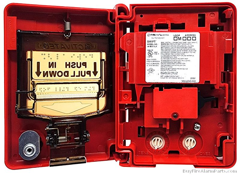 Fire-Lite W-BG12LX SWIFT Addressable Wireless Pullstation