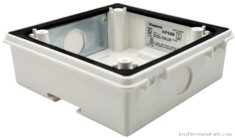 Wheelock WPSBB-W Weatherproof Backbox (White)