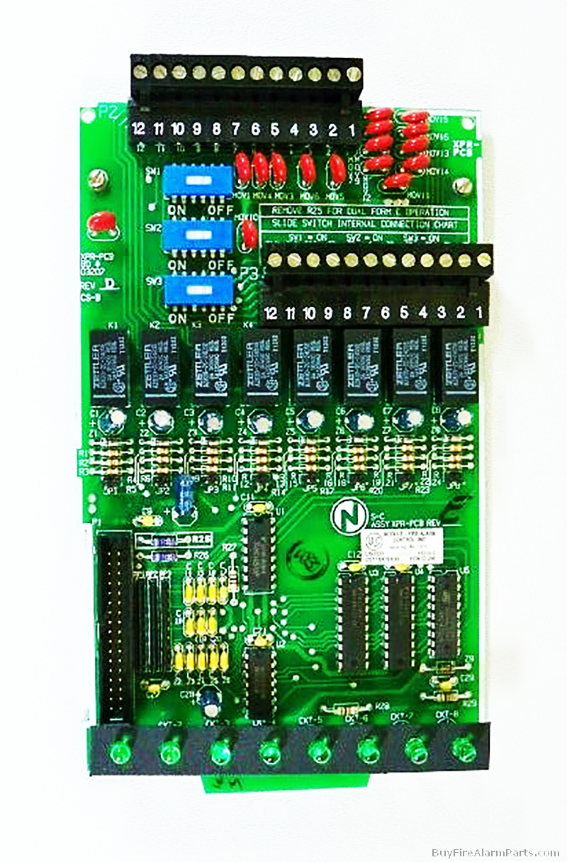 Notifier XPR-8 Eight Relay Control Module