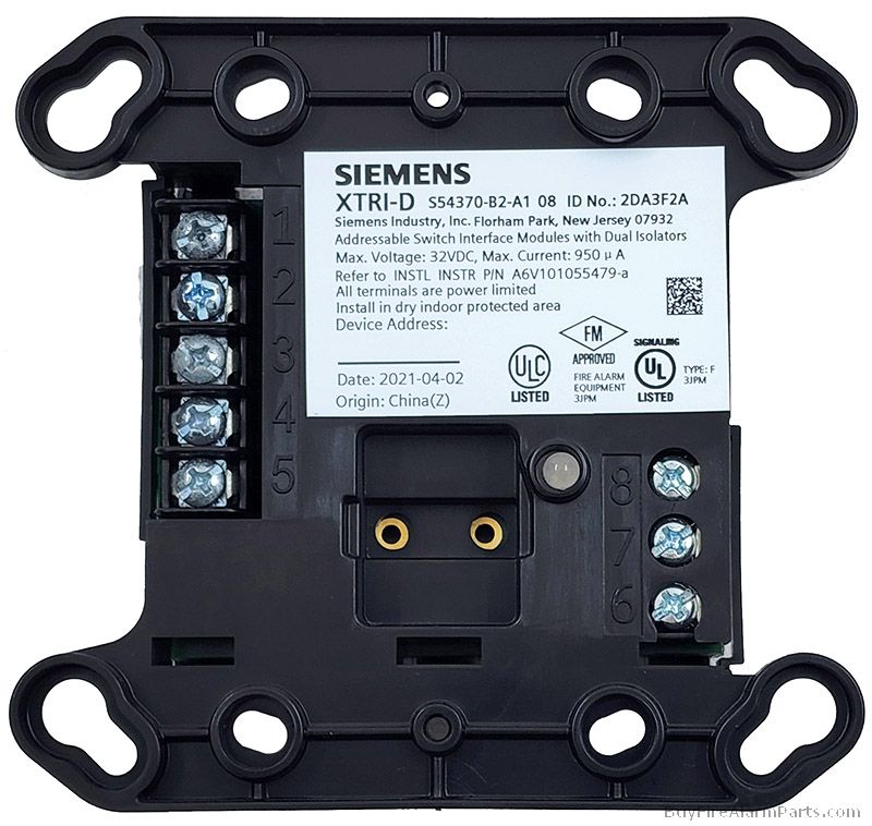 Siemens XTRI-D Dual Input Module
